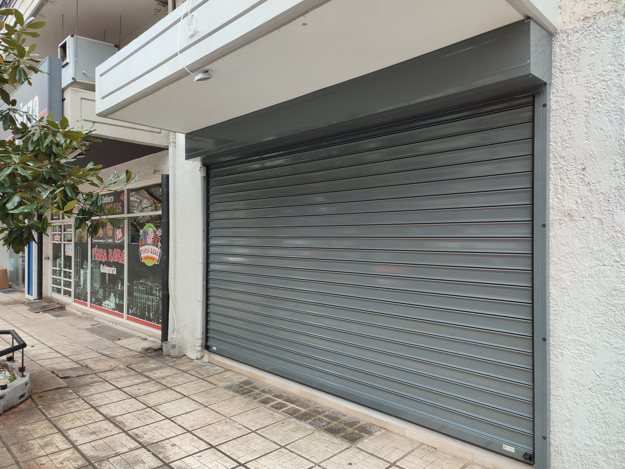 Closed Insulating Security Shutters - LoweDoors